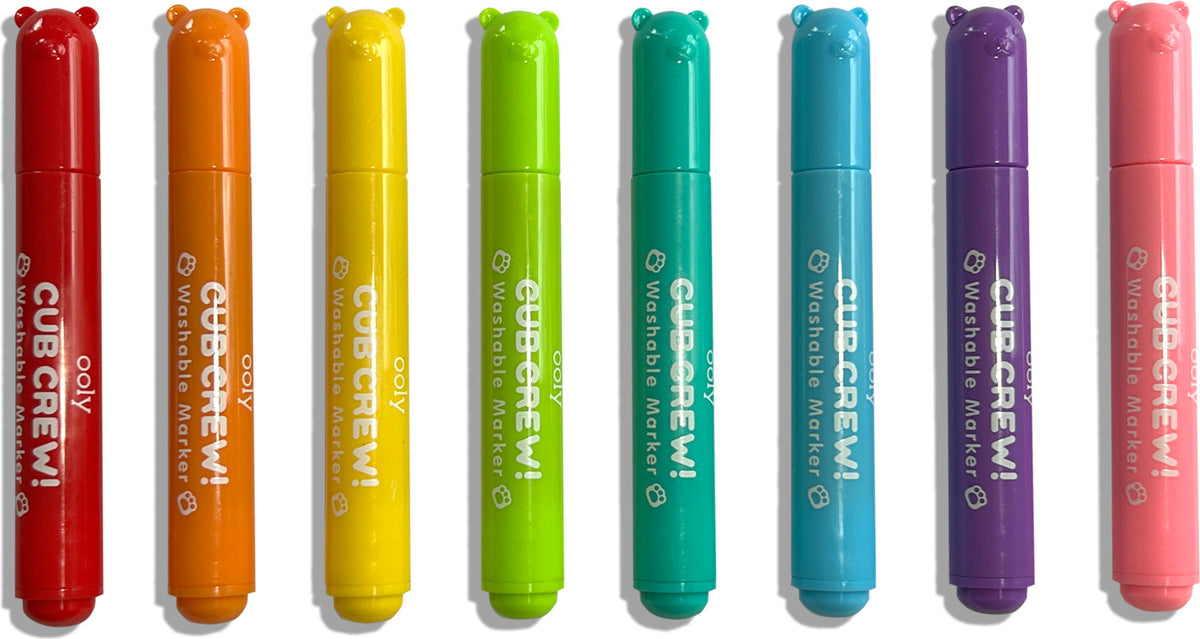 Cub Crew Washable Markers - Set of 8| Toyrifix