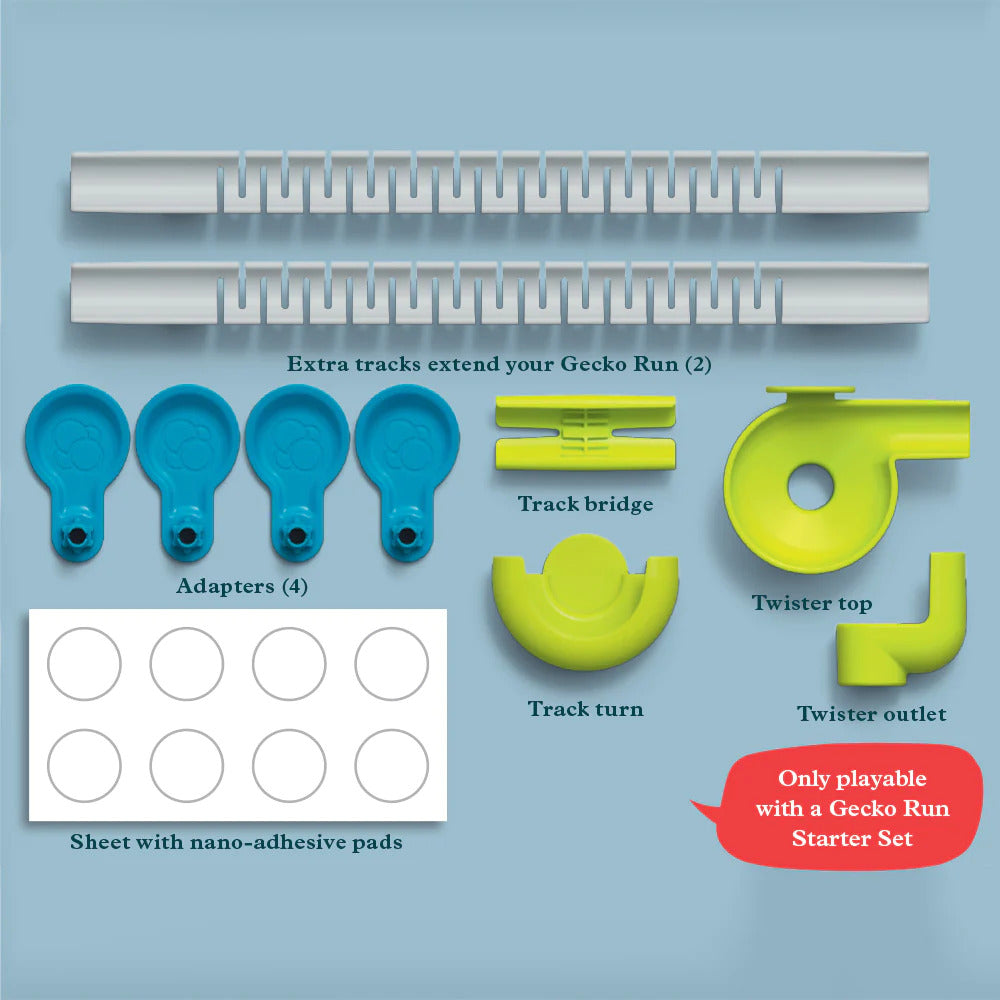Gecko Run: Marble Run Twister Expansion Pack| Toyrifix